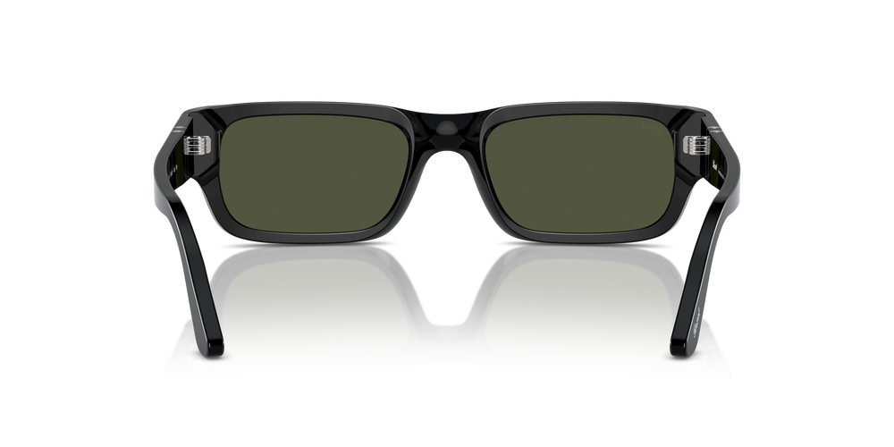 Persol Adrien with Black Frame and Green Lenses | Persol® BM