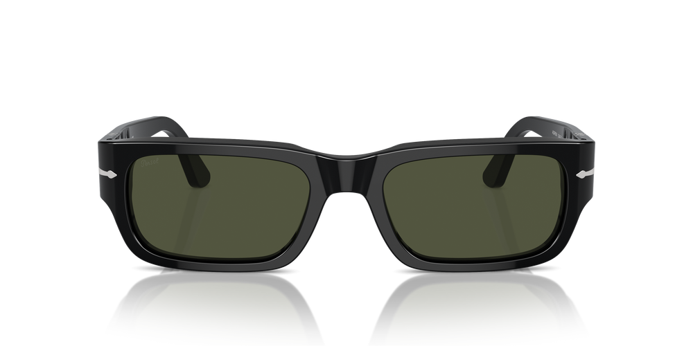 Persol Adrien with Black Frame and Green Lenses | Persol® BM